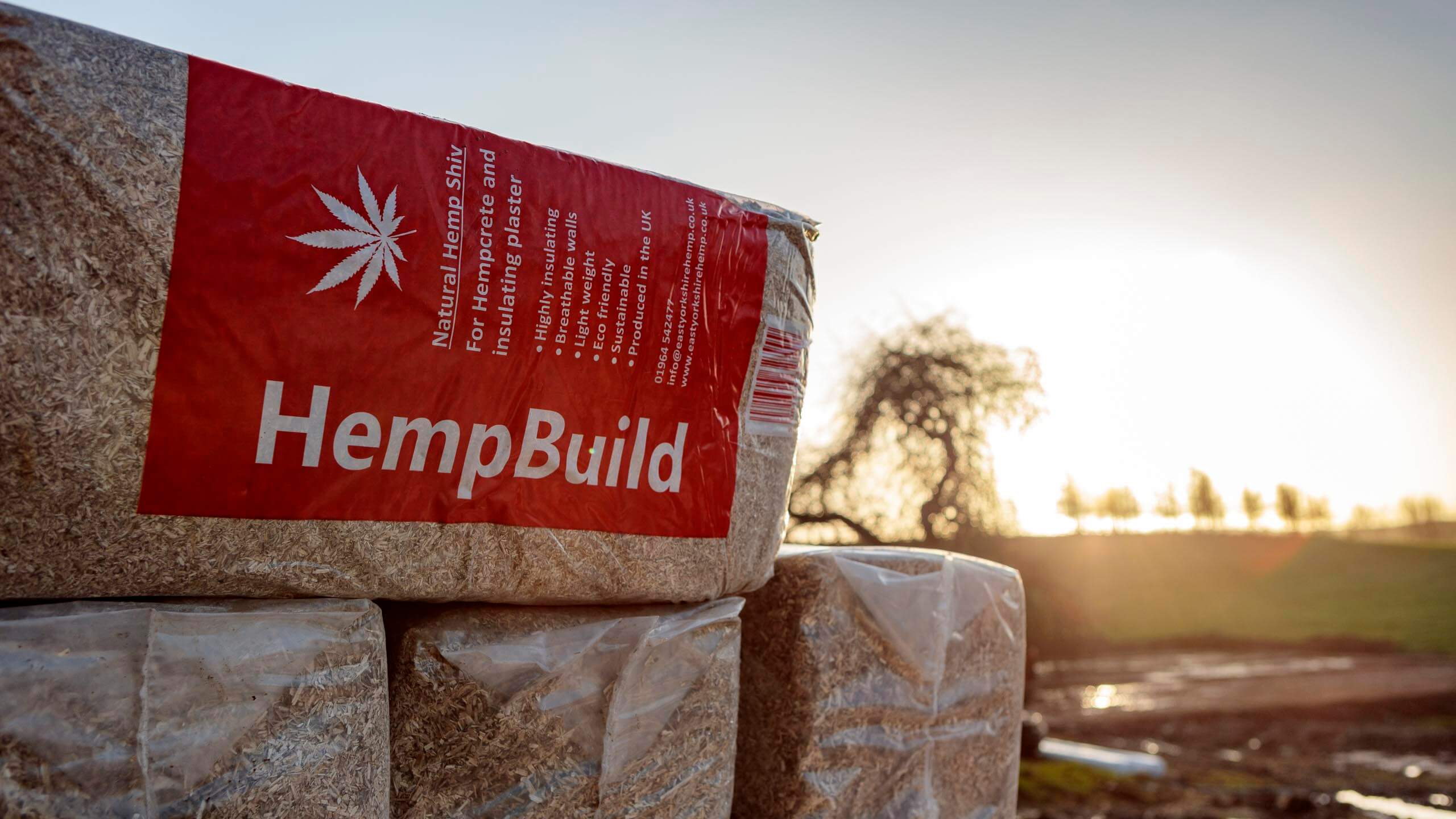 Hemp shiv fine (3.5mm long) for plaster (UK-grown) - Natural Building Store